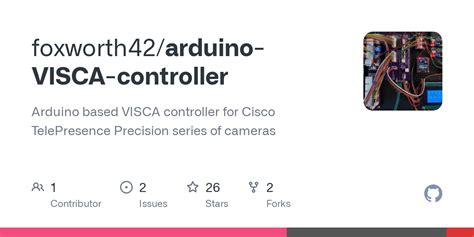 GitHub Foxworth Arduino VISCA Controller Arduino Based VISCA Controller For Cisco