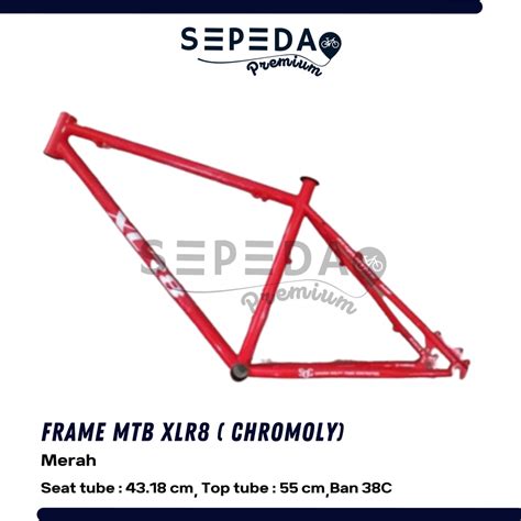 Jual Sepeda Premium Rangka Sepeda Gunung Murah Cromoly XLR Touring Almunium Inch Original