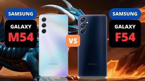 Samsung Galaxy M54 5G Vs Samsung Galaxy F54 5G PHONE COMPARISON YouTube