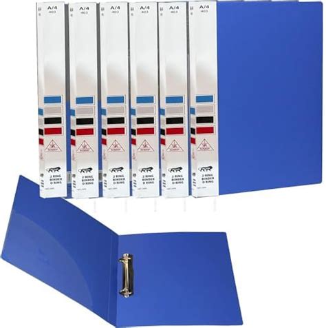 NSSP D Ring Binder File Durable Polyethylene File Folder Document For Professional Use Holds