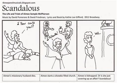 Three Panel Musicals Scandalous