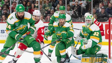 Wild Find Scoring Throughout Lineup In Win Over Red Wings Yardbarker