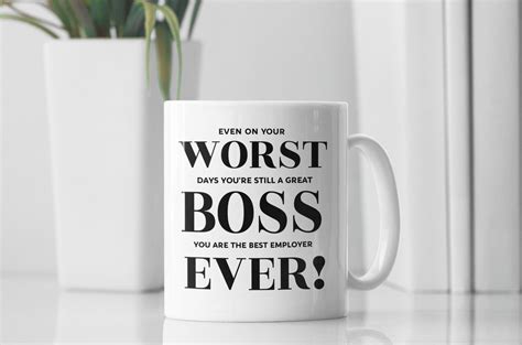 Worlds Worst Boss Funny Boss Mug Worst Boss Ever Mug Boss Ts