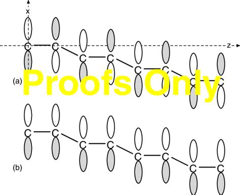 a linear polyene with the p x orbital structure shown a highly