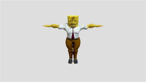 Spone Bob Sqaure Pants 5 0 Download Free 3d Model By Tomascolt12 [26752a8] Sketchfab