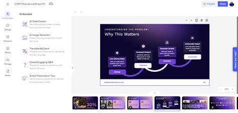 create a presentation with decktopus templates decktopus