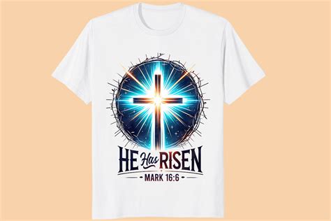 He Has Risen Mark 16 6 By Novalia TheHungryJPEG