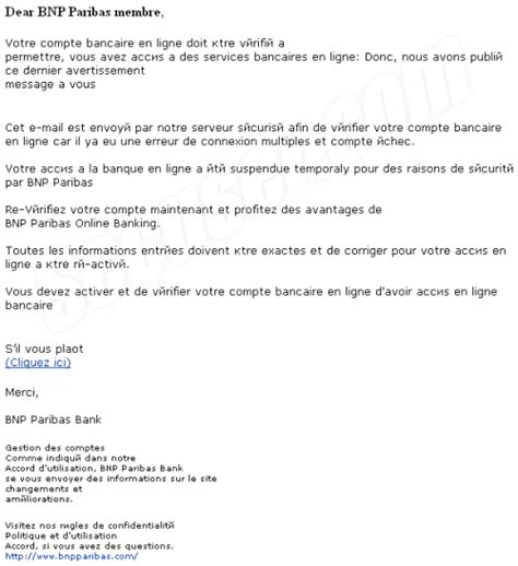 Secuser Com Phishing BNP Paribas