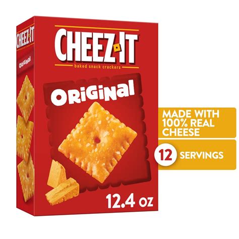 Sunshine Cheez It Crackers Original 124oz Box Garden Grocer