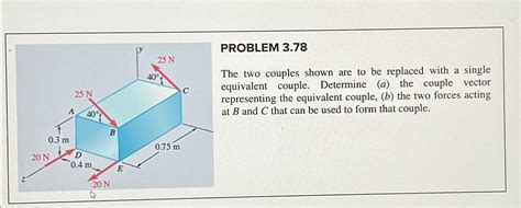 Solved PROBLEM The Two Couples Shown Are To Be Replaced Chegg Com