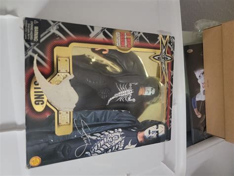 Vtg Sting Wcw Wrestling Collector Edition 8 In Action Figure Toybiz
