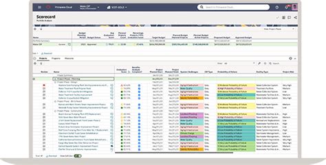 Primavera Cloud Portfolio And Capital Planning Oracle Emea