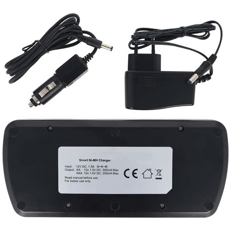 Microprozessor Gesteuertes Nimh Ladegerät Mit Lcd Display Für 1 12 Aa