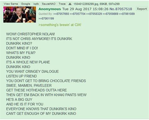 Dunkirkikino Dunkaccino Know Your Meme