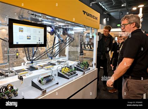 Brno Czech Republic 21st Mar 2023 Electrical Engineering Fair Amper Starts In Vystaviste