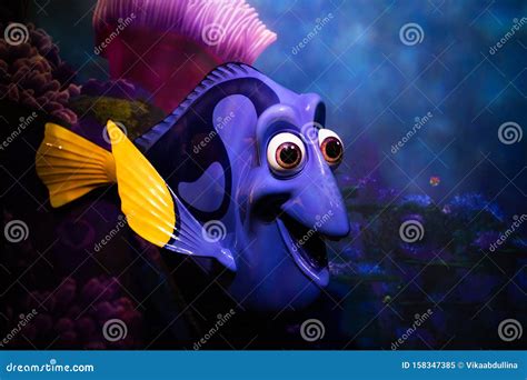 Finding Dory Statue Editorial Image Image Of Animation 158347385