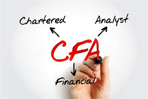 Chartered Financial Analyst Certification Royalty Free Images Stock