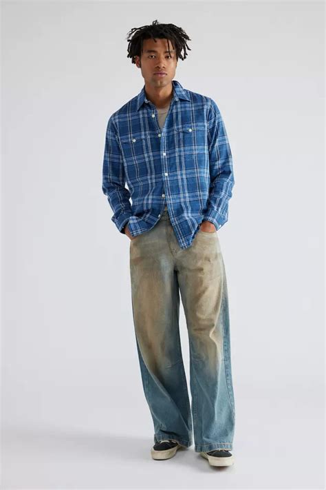 Jaded London Colossus Mud Wash Baggy Fit Jean Urban Outfitters