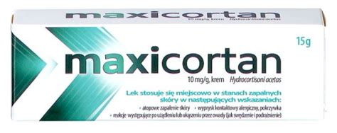 Maxicortan Lek Hydrokortyzon Azs Krem Na Sk R G Cena Opinie Pozosta E