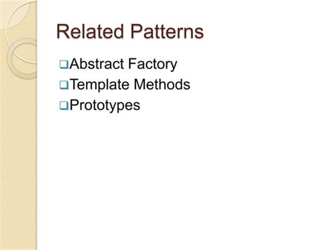 factory method pattern pptx