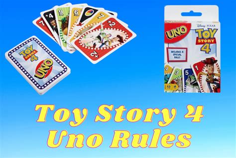 Toy Story 4 Uno Rules Unogamerules