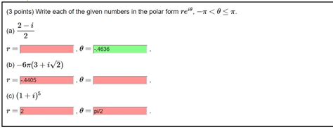 solved 3 points write each of the given numbers in the
