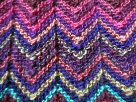 Tuto Tricot Zig Zag Tutoriel Couture Et Tricot