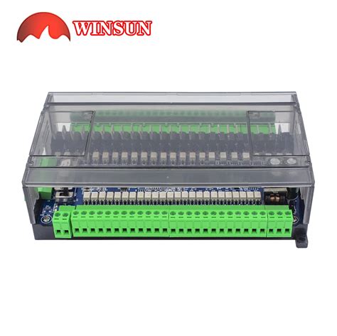Fx3u 48mt Rs485 Rtc Modbus 485 Compatiable Fx1n 2n 24 Input 24 Transistor Output 6 Analog Input