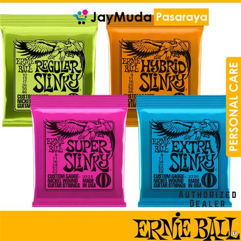 Ernie Ball Guitar Strings Full Set Extra Slinky Super Slinky Regular