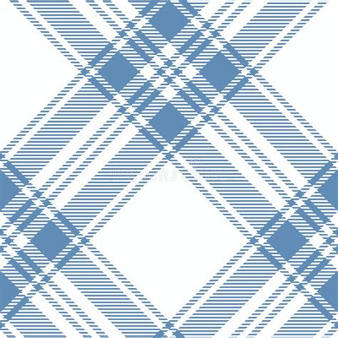 Plaid Pattern Vector Check Fabric Texture Stock Vector Illustration