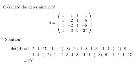 You Cant Calculate A 4x4 Determinant With The Sarrus Rule Right R Mathmemes