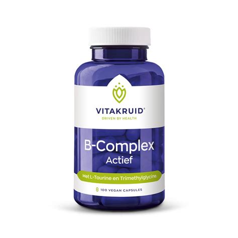 Vitakruid Vitamine B Complex Actief Vitamines