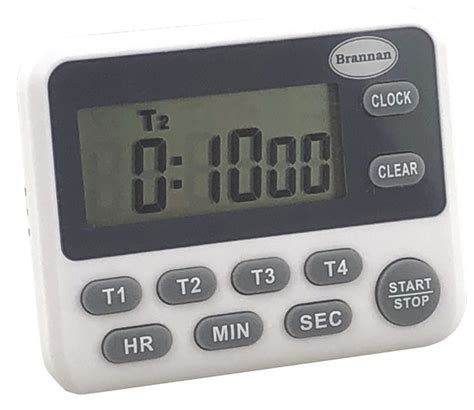 Four Way Timer And Clock Sahara Scientific