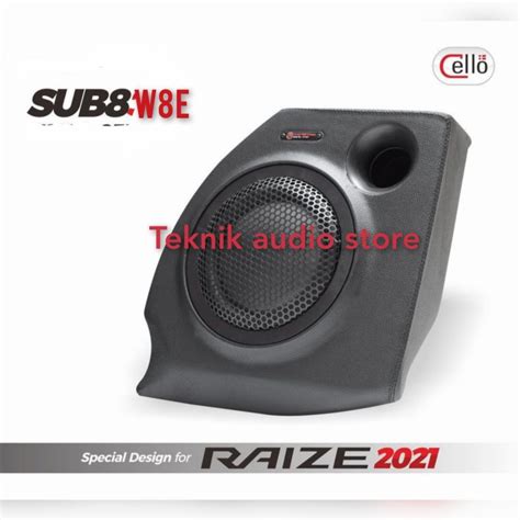 Jual Subwoofer Pnp Cello Inch W E Toyota Raize Daihatsu Rocky Di Seller Rosaria Cengkareng