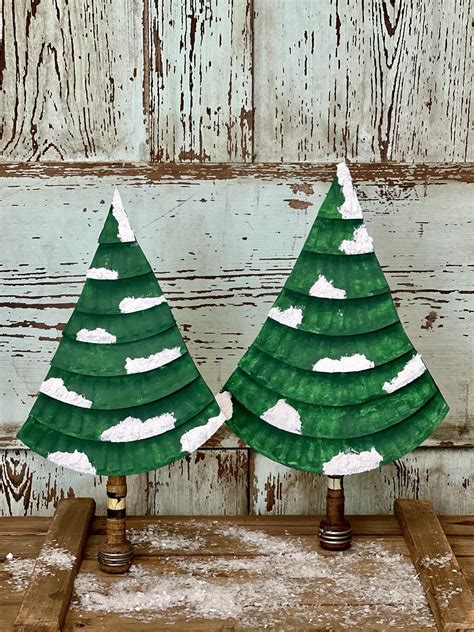 How To Make A Tree Out Of Paper Plates The Shabby Tree