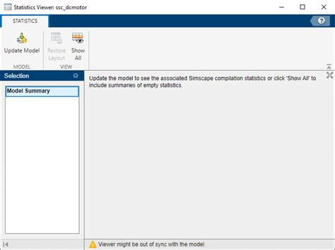 Access Block Variables Using Statistics Viewer MATLAB Simulink