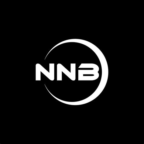 nnb letter logo design in illustration vector logo calligraphy