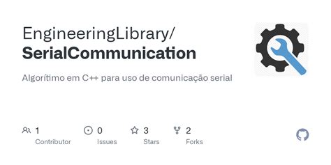 Github Engineeringlibrary Serialcommunication Algor Timo Em C Para