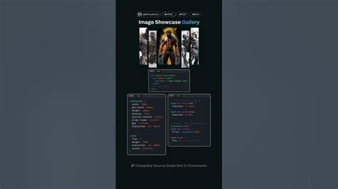unique image gallery html and css 😍😍😍 frontenddeveloper youtube