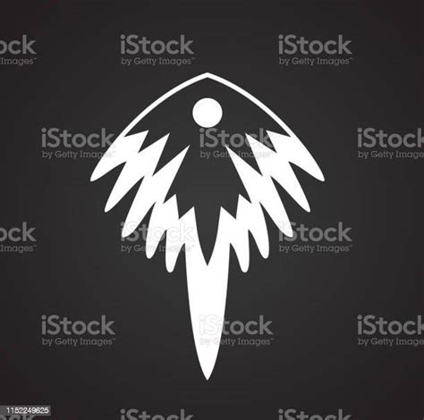 그래픽 및 웹 디자인 배경에 카이트 아이콘입니다 간단한 그림 웹 사이트 버튼 또는 모바일 앱에 대 한 인터넷 개념 기호입니다