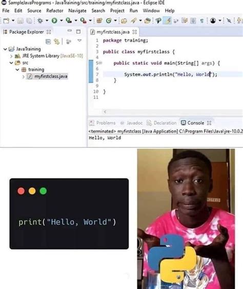 Python против Java Пикабу