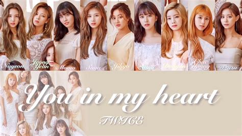 【カナルビ】you In My Hearttwice널 내게 담아あなたに私を込めて트와이스トゥワイスカナルビかなるび日本語