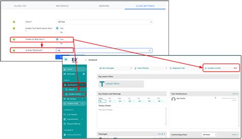 My Classes Class Settings