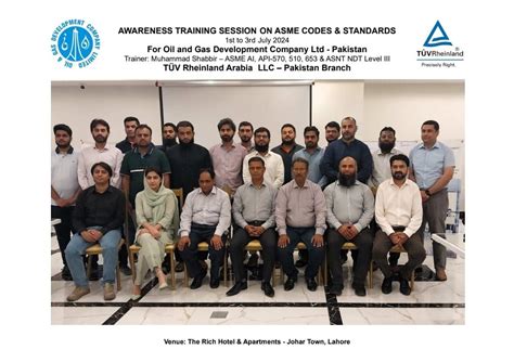 Aqsa Abdullah On Linkedin Tuvrheinlandarabiallc Ogdcl Asmetraining