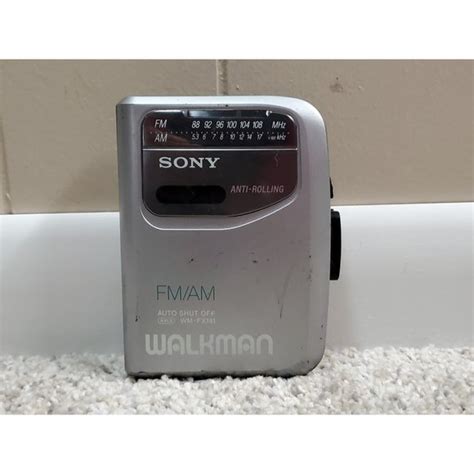 Sony Portable Audio And Video Sony Walkman Wmfx41 Fmam Radio Cassette