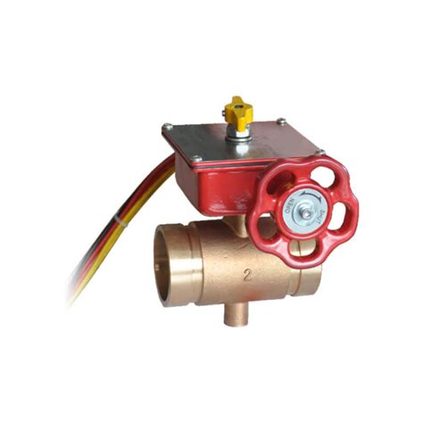 Bronze Butterfly Valve Tamper Switch Ul Listed Fm Approved