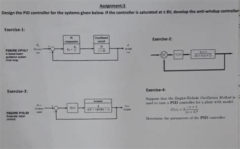 solved assignment 3 design the pid controller for the