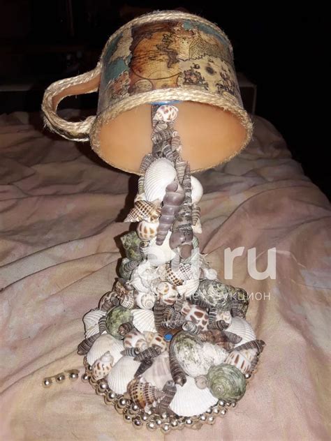 Настольный светильник — купить в Красноярске Состояние Б у Другое ручная работа на интернет