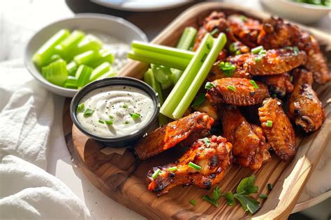 Alitas De Pollo Con Salsa Valentina Mandolina