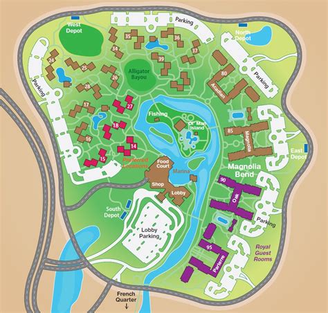 Port Orleans Riverside Map 2024 Kelli Melissa